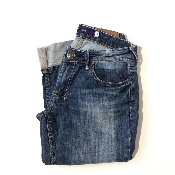 Vigoss | Jeans | Vigoss Low Rise Stretch Distressed Cuffed Capris ...